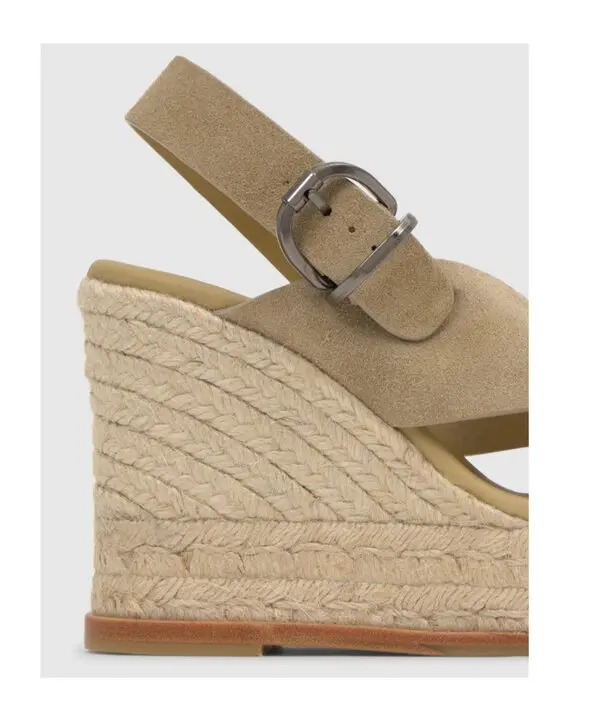 CastaÑer Cross-strap Wedge Espadrilles