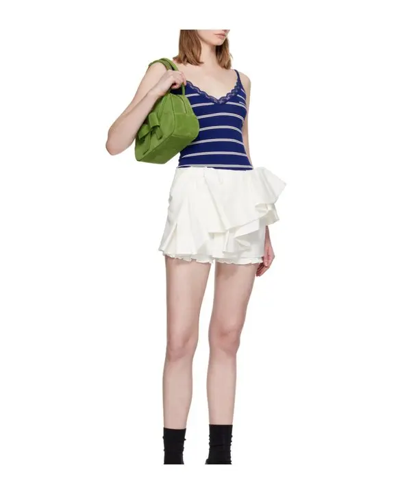 SHUSHU/TONG Ruffled Mini Skirt