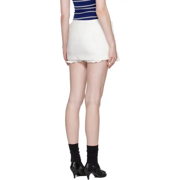 SHUSHU/TONG Ruffled Mini Skirt