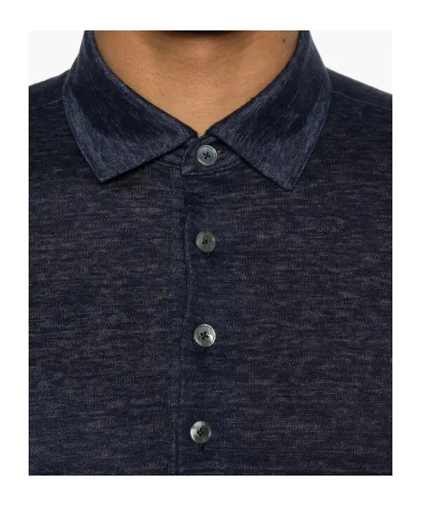 Zegna Button-up Polo Shirt