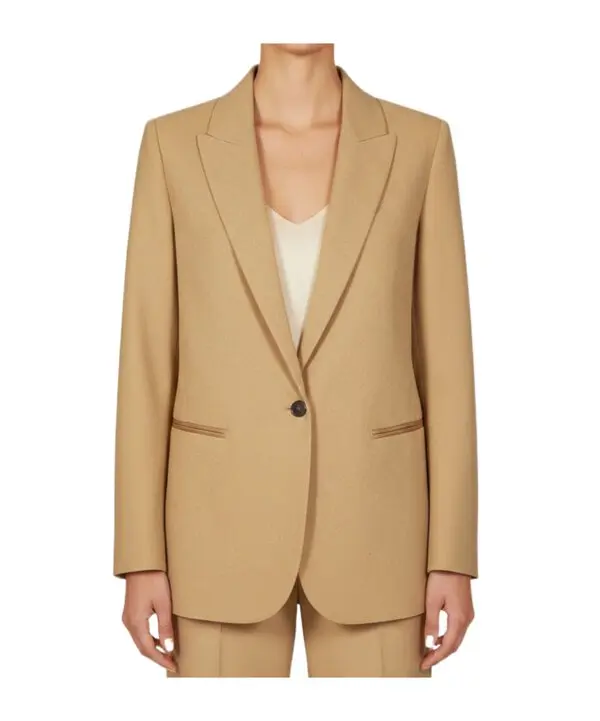 FORTE_FORTE Single-breasted Suit Jacket