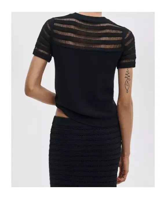 RAG  BONE Rag & Bone Britt Short-sleeve Sweater