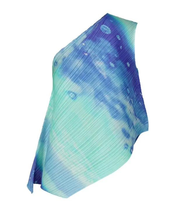 PLEATS PLEASE BY ISSEY MIYAKE Pleated One-shoulder Top