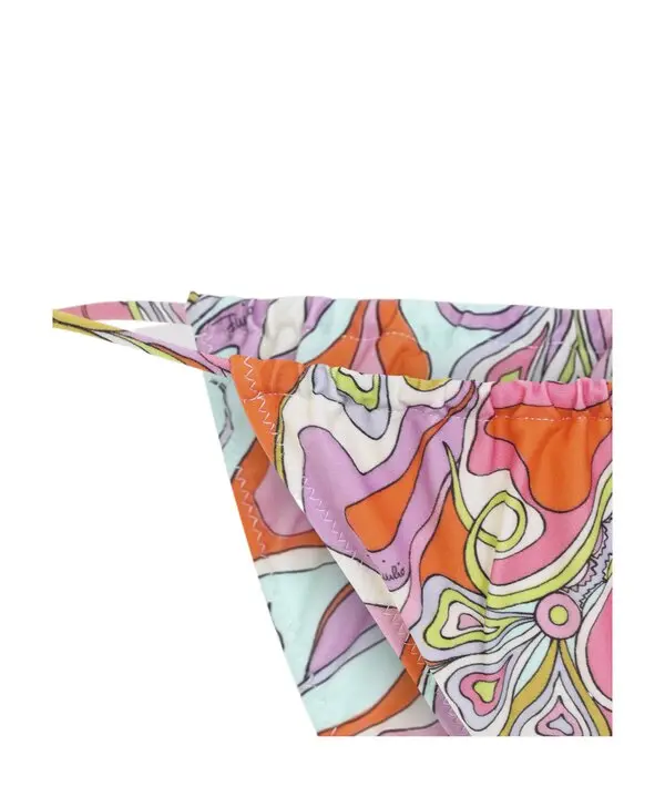 Emilio Pucci Orchidee Tie-side Bikini Briefs - Multicolor