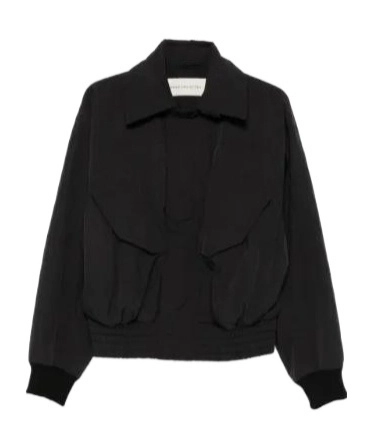 Dries Van Noten Long-sleeved Bomber Jacket - Black