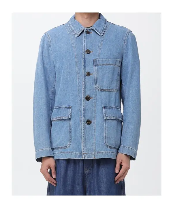 Dries Van Noten Denim Shirt Jacket