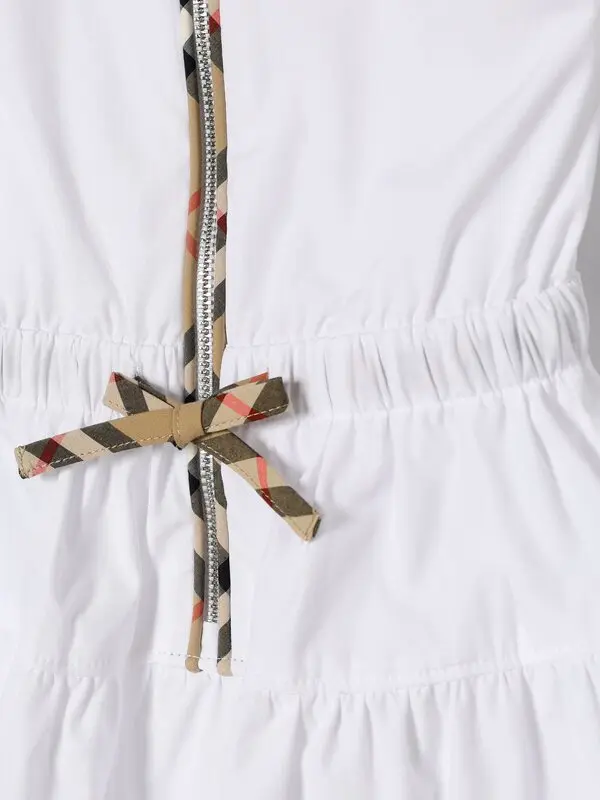 Burberry Sleeveless Zip-up Cotton Dress