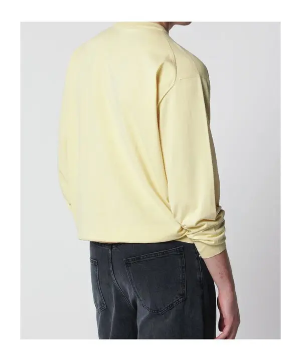 Auralee Classic Cotton Crewneck Sweater