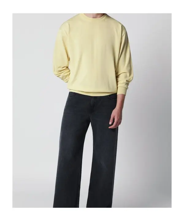 Auralee Classic Cotton Crewneck Sweater