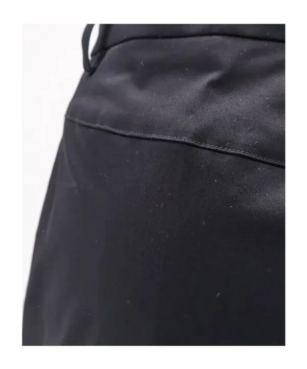 Aspesi Tailored Straight Leg Pants With Slit Hem