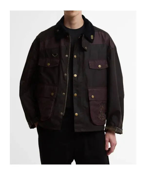 Barbour X Feng Chen Wang Porter Waxed Jacket