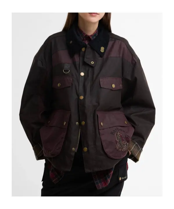 Barbour X Feng Chen Wang Porter Waxed Jacket
