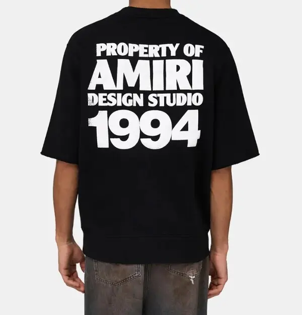 Amiri Crew Neck Short-sleeved T-shirt
