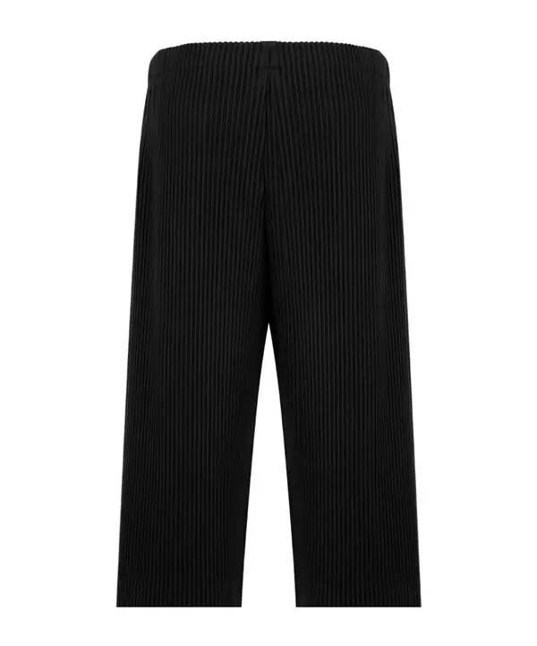 Issey Miyake Pleated Wide Leg Trousers