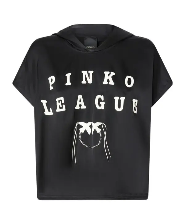 Pinko Oversized Logo Print T-shirt