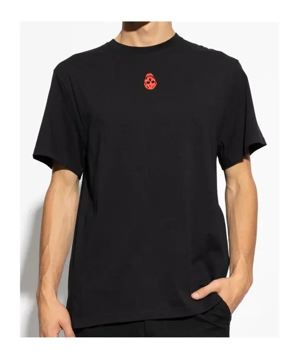 Alexander McQueen Skull Embellished Crewneck T-shirt