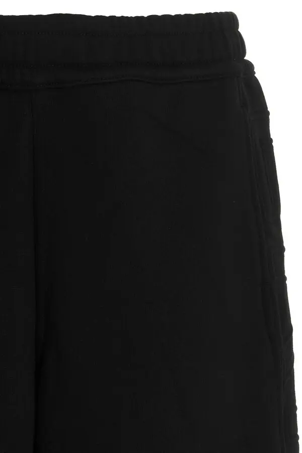Burberry Elasticated Waist Track Shorts With Logo Detailing
