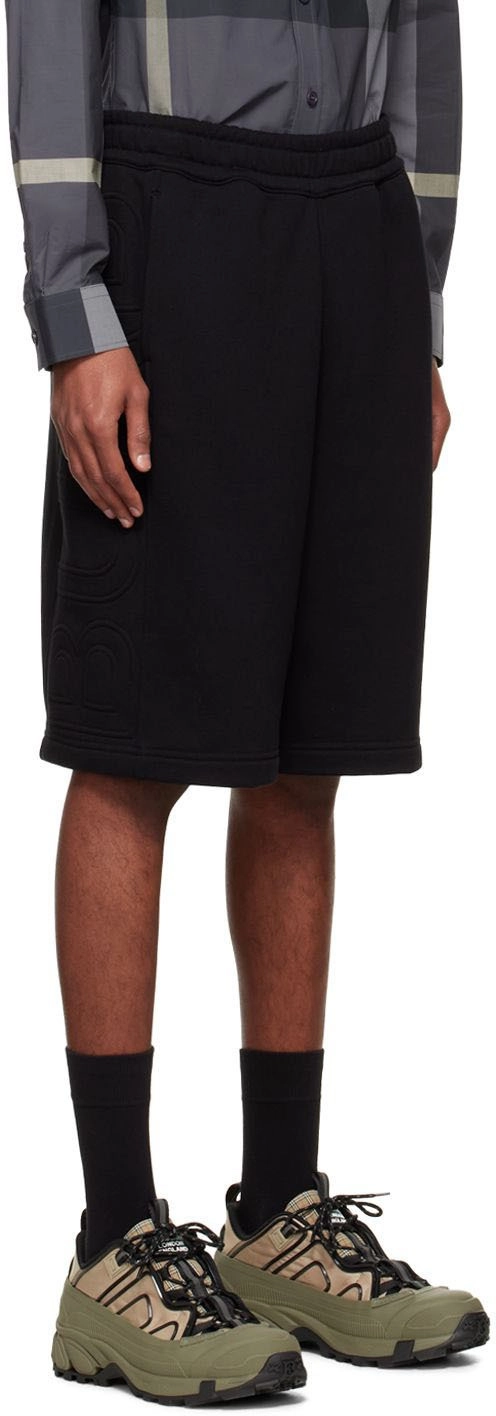 Burberry Elasticated Waist Track Shorts With Logo Detailing
