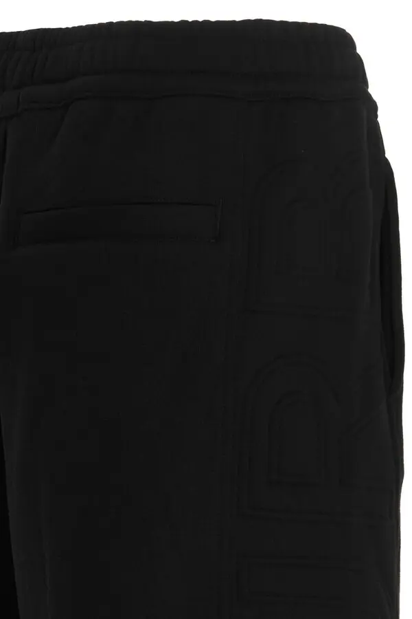 Burberry Elasticated Waist Track Shorts With Logo Detailing