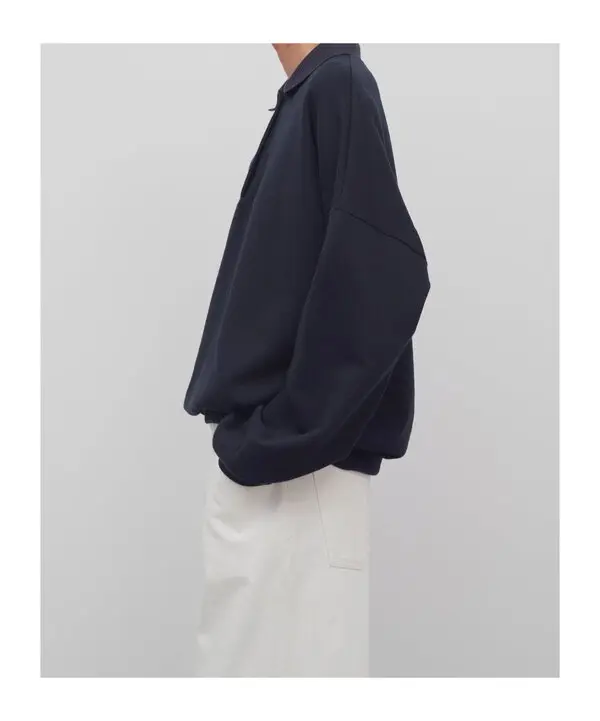 THE ROW Long-sleeved Sweatshirt With Button Detail