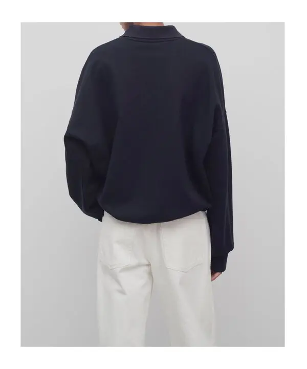 THE ROW Long-sleeved Sweatshirt With Button Detail