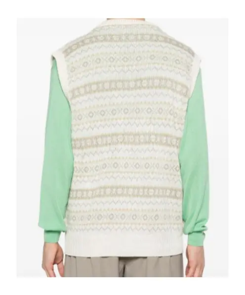 Kiton V-neck Knitted Vest