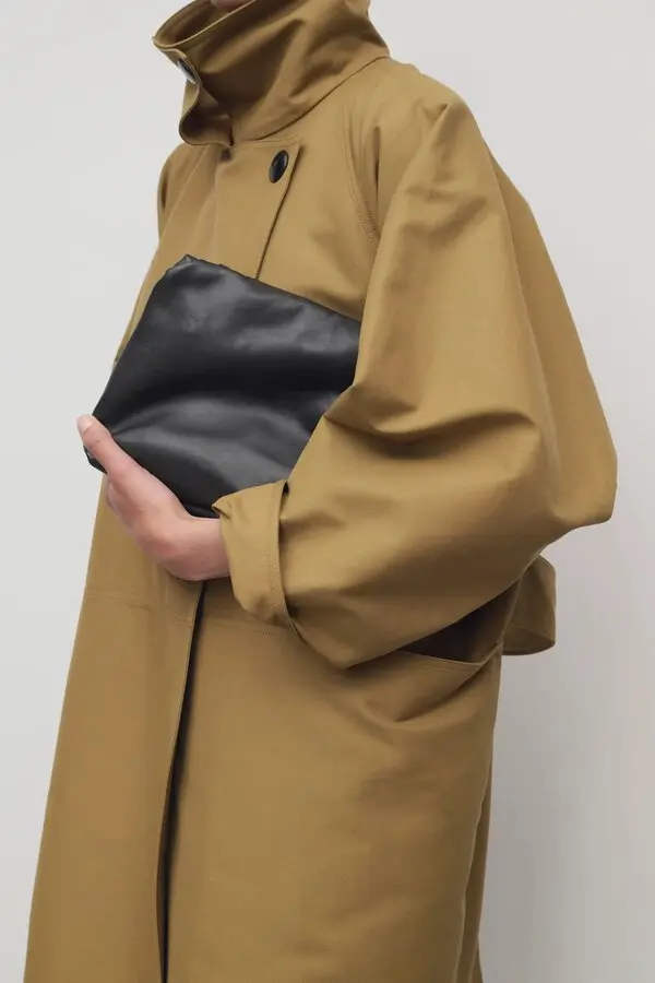 THE ROW Large Bourse Shoulder Bag