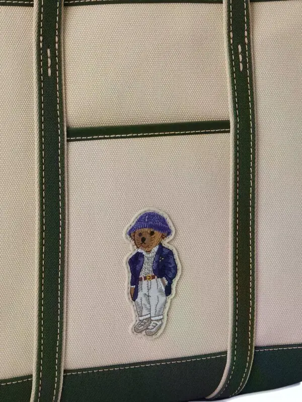 Polo Ralph Lauren Embroidered Patch Shopper Tote