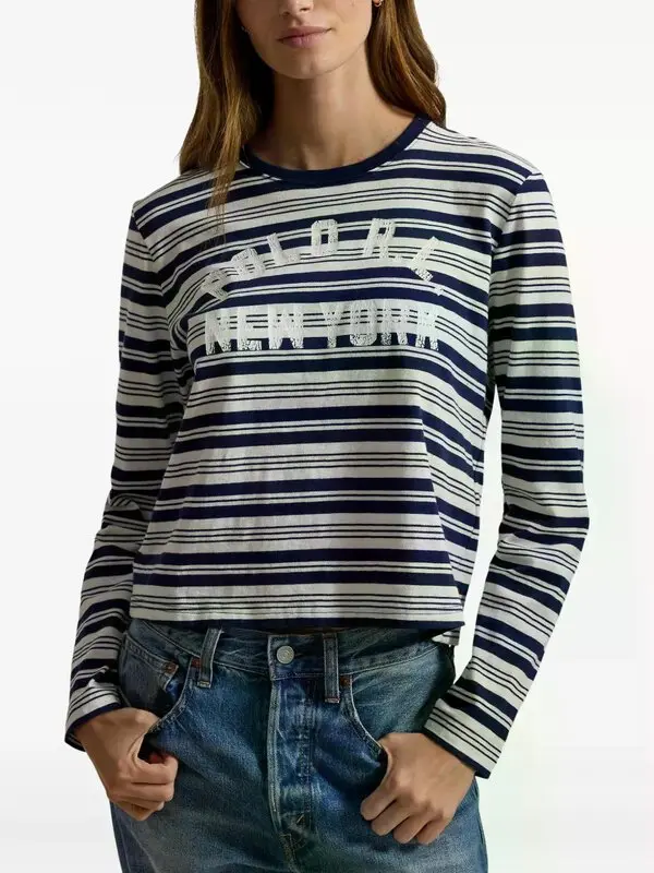 Polo Ralph Lauren Striped Logo T-shirt