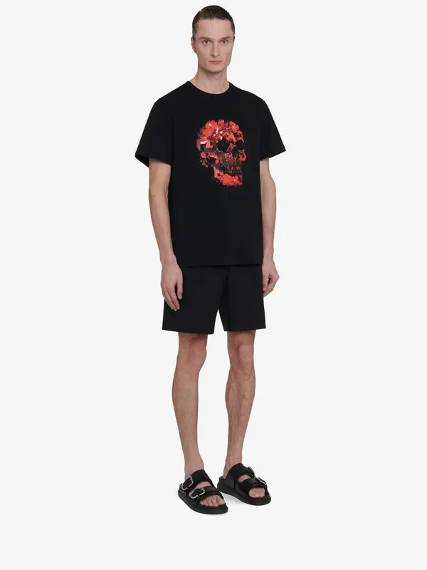 Alexander McQueen Skull Printed Crewneck T-shirt