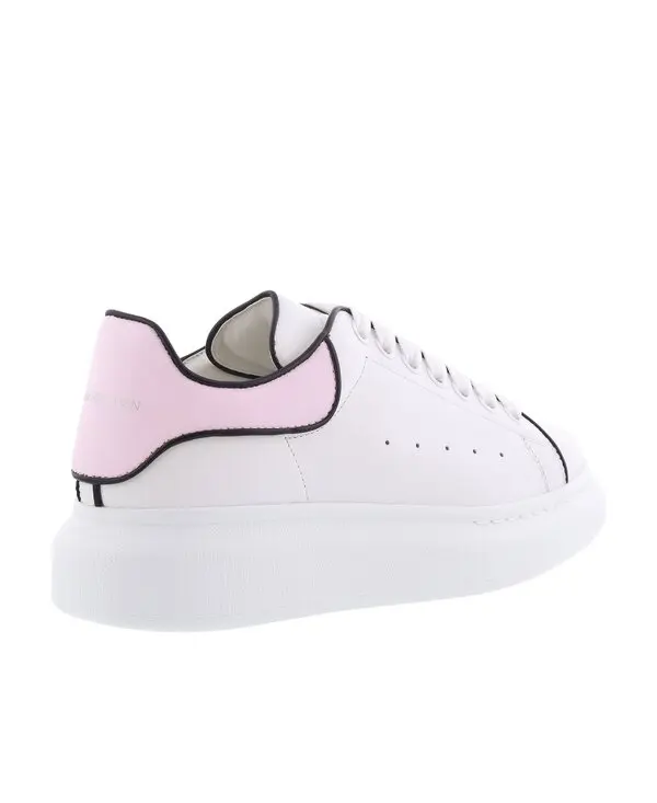 Alexander McQueen Oversized Low-top Sneakers With Logo Detailing - White