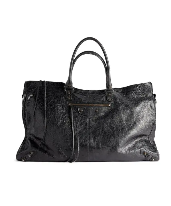 Balenciaga Le City Zipped Travel Bag - Black