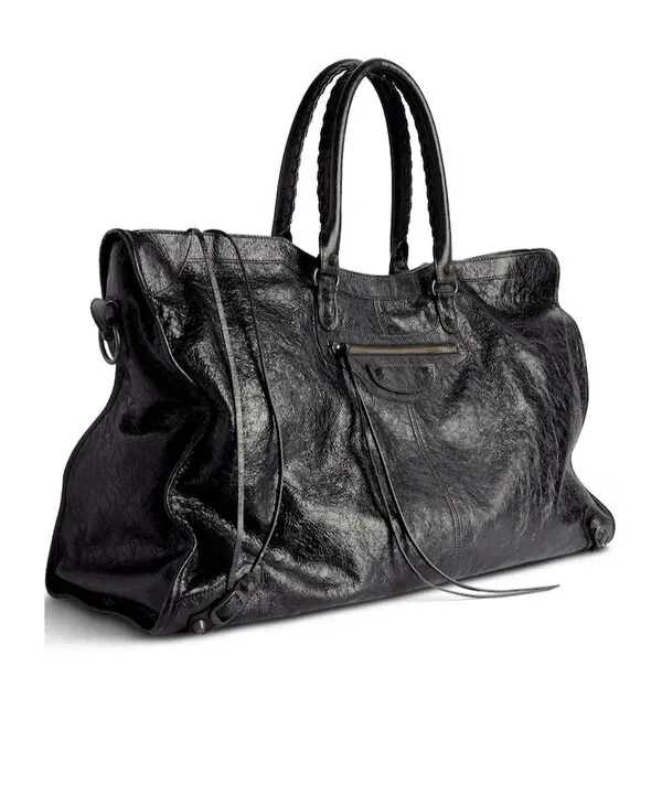 Balenciaga Le City Zipped Travel Bag - Black