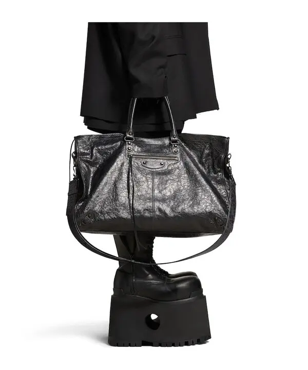 Balenciaga Le City Zipped Travel Bag - Black