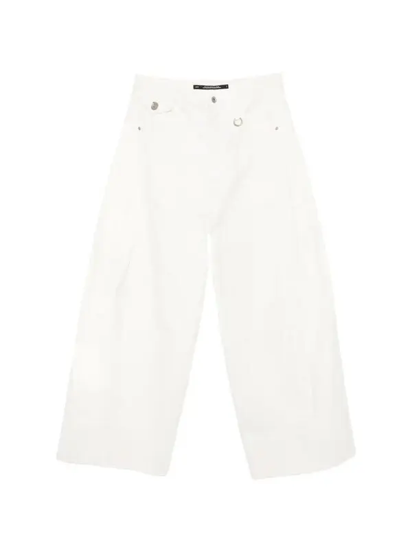JULIUS Wide-leg Trousers - Neutrals