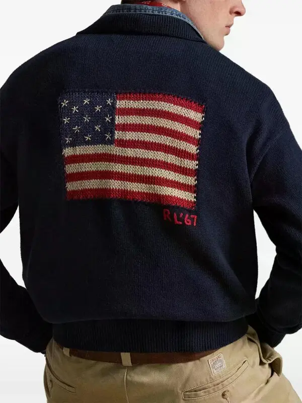 Polo Ralph Lauren Flag Detail Sweater