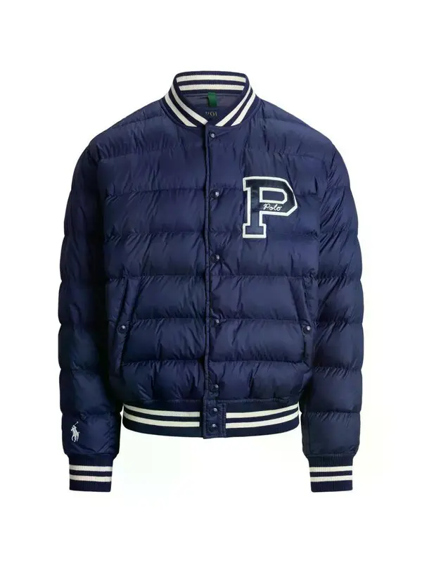 Polo Ralph Lauren Quilted Bomber Jacket - Blue