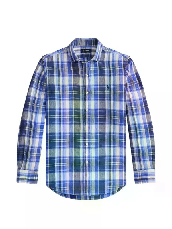 Polo Ralph Lauren Check-pattern Linen Shirt