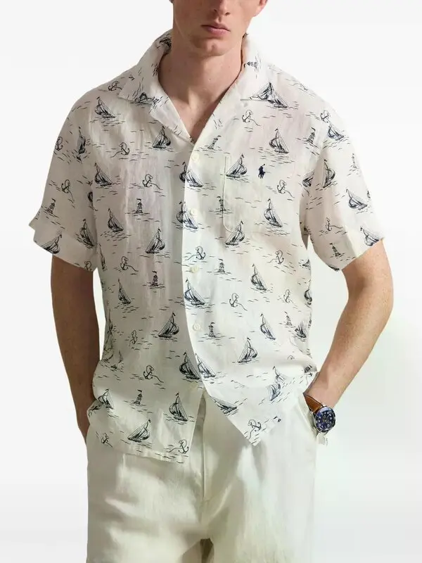 Polo Ralph Lauren Boat-print Shirt