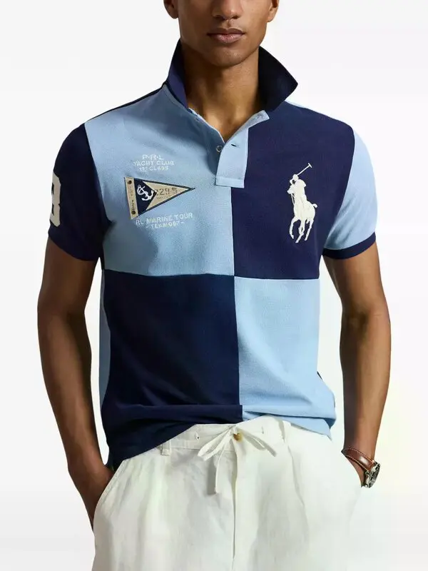 Polo Ralph Lauren Color-blocked Big Pony Polo Shirt