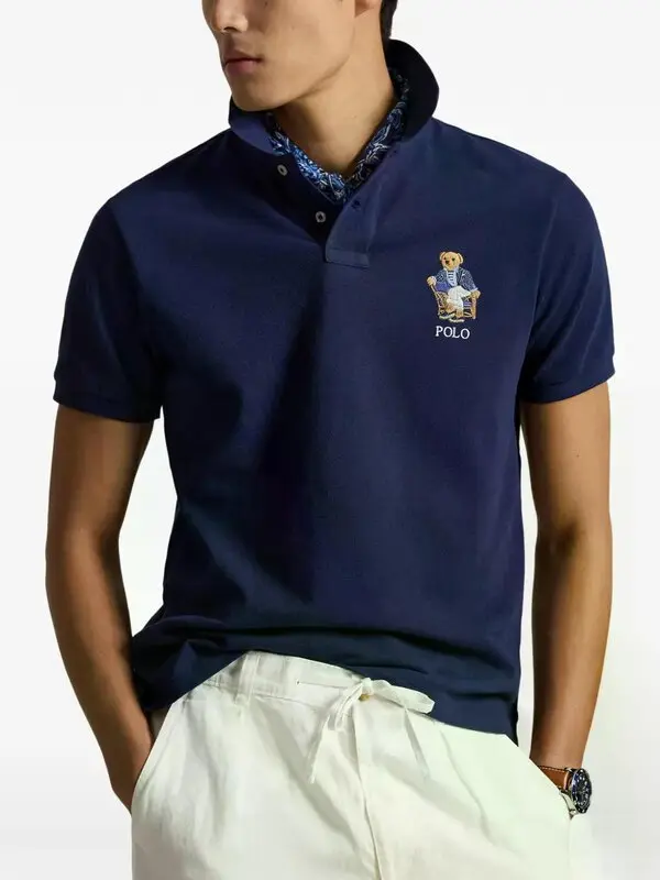 Polo Ralph Lauren Bear Embroidered Polo Shirt