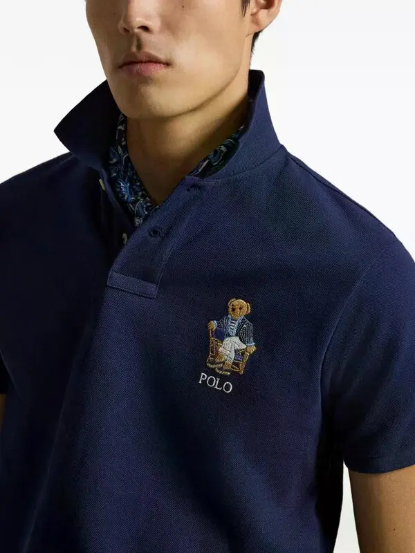 Polo Ralph Lauren Bear Embroidered Polo Shirt