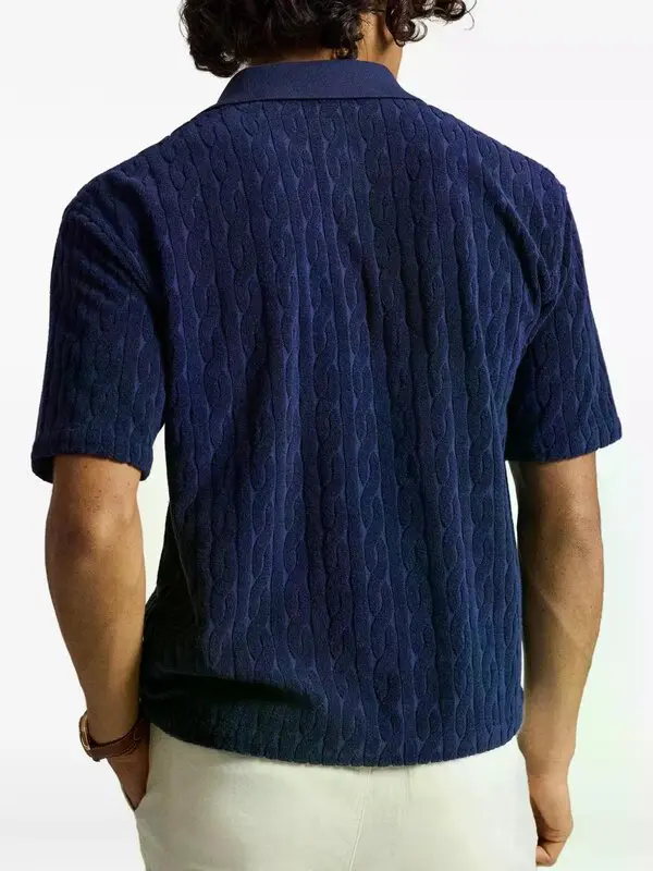 Polo Ralph Lauren Cable-knit Terry T-shirt
