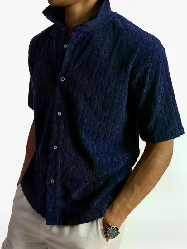 Polo Ralph Lauren Cable-knit Terry T-shirt