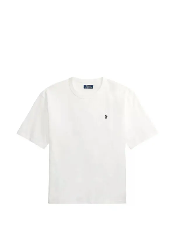 Polo Ralph Lauren Embroidered Logo T-shirt - White