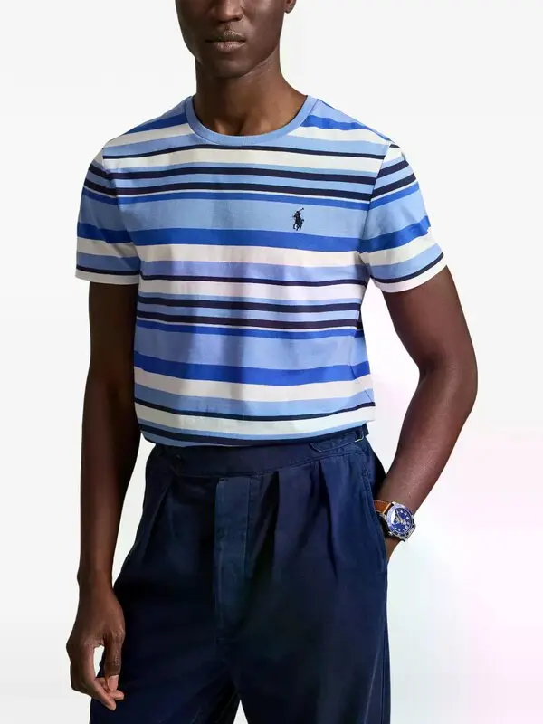 Polo Ralph Lauren Striped Logo T-shirt