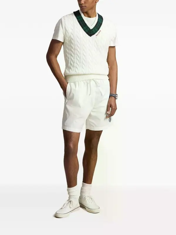 Polo Ralph Lauren Cable-knit V-neck Sweater