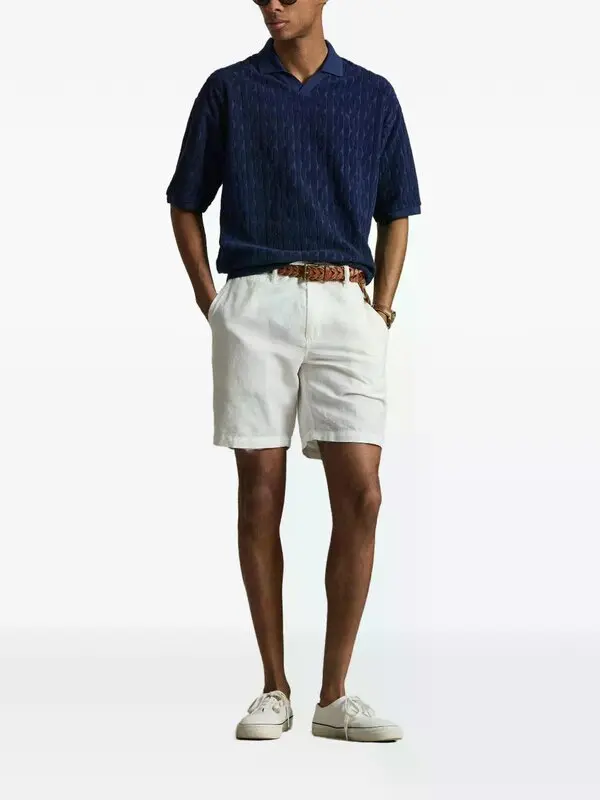 Polo Ralph Lauren Cable-knit Terry Collar T-shirt