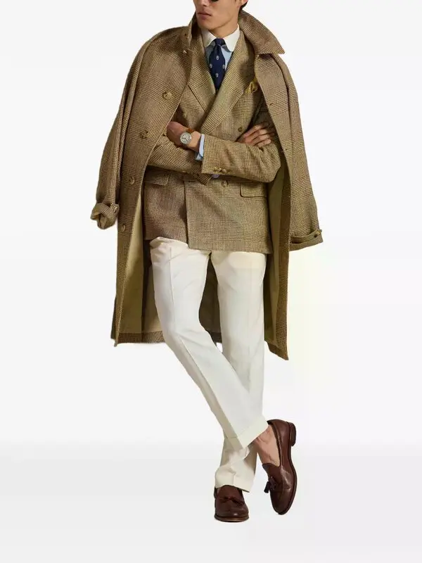 Polo Ralph Lauren Glen Plaid Double-breasted Blazer