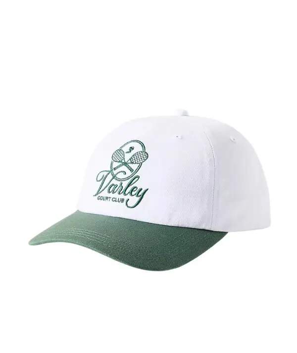 Varley Noa Club Baseball Cap - White/green